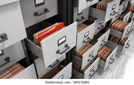 Files Storage 3d Render Stock Illustration 589676081 | Shutterstock