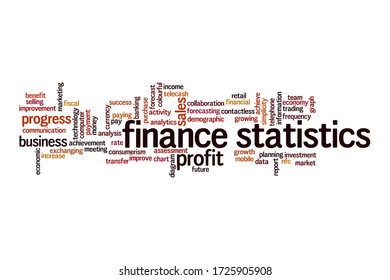 Finance Statistics Word Cloud Concept On Stock Illustration 1725905908 ...