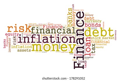 Finance Word Cloud Stock Illustration 178291052 | Shutterstock