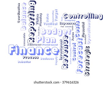Finance Word Cloud Stock Illustration 379616326 | Shutterstock
