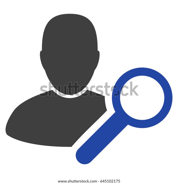 Find User Flat Raster Illustration Isolated Stock Illustration ...