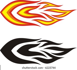 Fire Vector Stock Vector (Royalty Free) 4980715 | Shutterstock