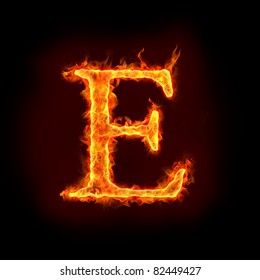 299 Fiery font letter e Images, Stock Photos & Vectors | Shutterstock