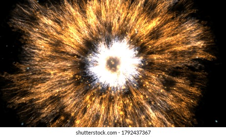 Fire Blast Explosive Power Energy On Stock Illustration 1792437367 ...