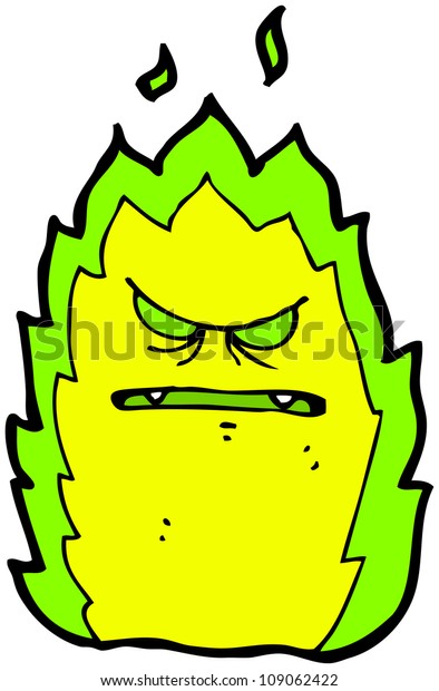 Fire Creature Cartoon Stock Illustration 109062422 | Shutterstock