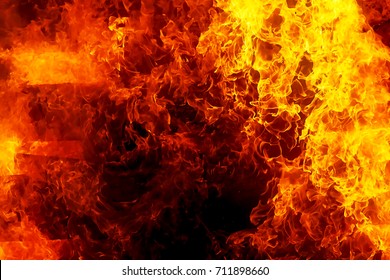 Fire Flames Background Original Flame Graphic Stock Illustration ...