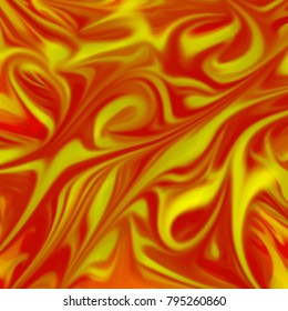 Fire Flames Blown By Wind Stock Illustration 795260860 | Shutterstock