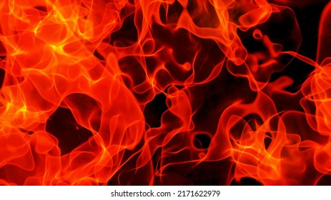 Fire Flames Texture Background Realistic Abstract Stock Illustration ...