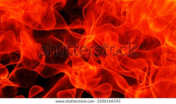 Fire Flames Texture Background Realistic Abstract Stock Illustration ...
