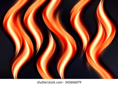 Fire Flames Wave Design Background 스톡 일러스트 343606079 | Shutterstock