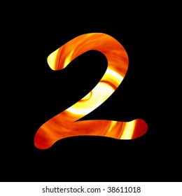 Fire Font Two Stock Illustration 38611018 | Shutterstock