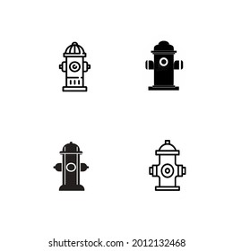 Fire Hydrant Icon Location Illustration Stock Illustration 2012132468 ...