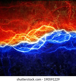 Fire Ice Abstract Lightning Background 스톡 일러스트 190591229 | Shutterstock