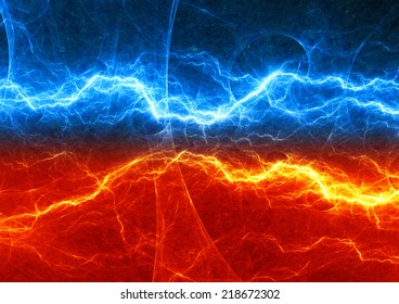 Fire Ice Abstract Lightning Background 스톡 일러스트 247507894 | Shutterstock