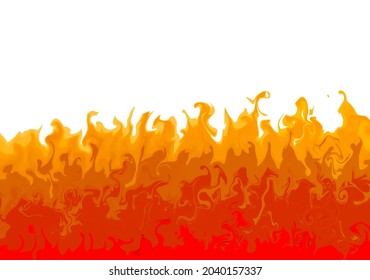Fire Illustration Suitable Your Background Image Stock Illustration ...