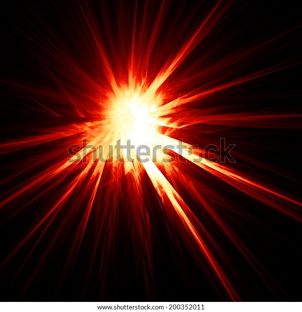 Fire Light Star Effects Fireworks Illustration Stock Illustration ...