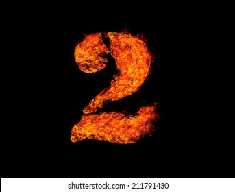 Fire Number 2 Stock Illustration 211791430 | Shutterstock