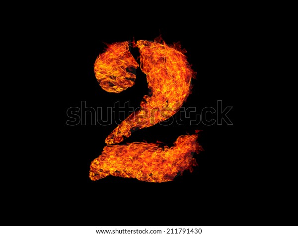 Fire Number 2 Stock Illustration 211791430 | Shutterstock