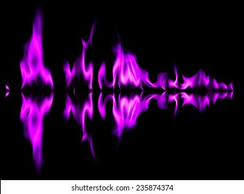 Fire Purple Pattern Stock Illustration 235874374 | Shutterstock