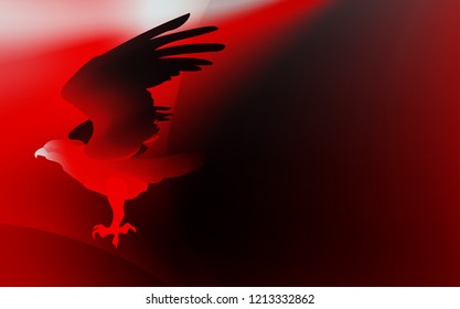 Fire Red Bird Eagle Flight Symbol Stock Illustration 1213332862