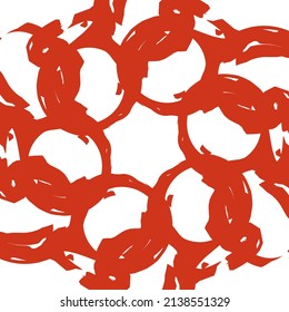 Fireball Pattern On White Background Stock Illustration 2138551329 ...
