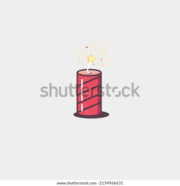 Firework White Background Stock Illustration 2134966631 | Shutterstock