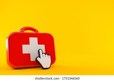 First Aid Kit Web Cursor Isolated Stock Illustration 1751346560 ...