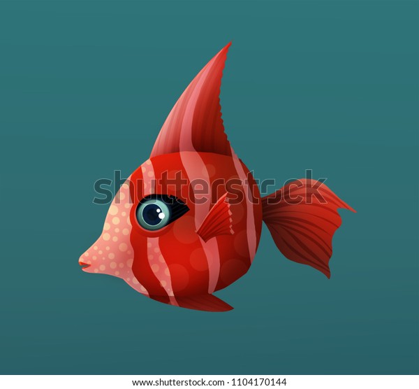 Fish Character Design Stock Illustration 1104170144 | Shutterstock