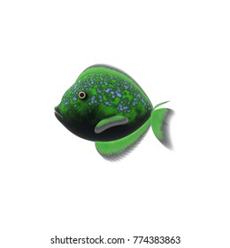 Fish Character Side View 스톡 일러스트 774383842 | Shutterstock