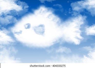Fish Cloud Blue Sky Stock Illustration 404333275 | Shutterstock