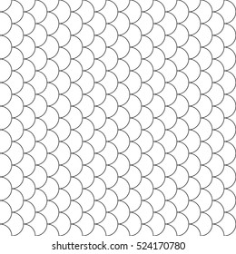 Fish Scales Seamless Pattern Vector Illustration Stock Vector (Royalty ...