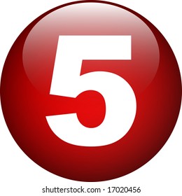 14,636 Number 5 Button Images, Stock Photos & Vectors | Shutterstock