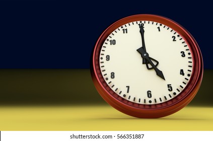 1,710 Clock 5 pm Images, Stock Photos & Vectors | Shutterstock