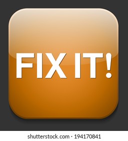 Fix Icon Stock Vector (Royalty Free) 193948901 | Shutterstock