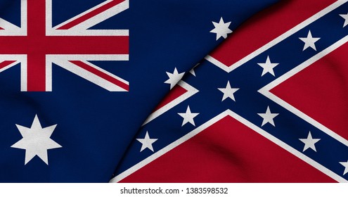 Australia Flag Three Type Australia Vector: vector de stock (libre de ...