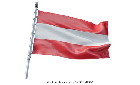 Waving Old Red Flag Kuwait On Stock Photo (Edit Now) 652158685