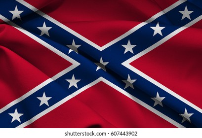 Confederate Flag On Wood Texture Background 스톡 일러스트 775218100 ...