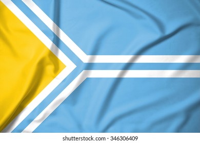 Tuva Flag Waving Wind 3d Illustration 스톡 일러스트 1056157886 | Shutterstock