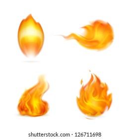 Flame Icon Bitmap Copy Stock Illustration 126711698 | Shutterstock