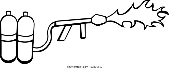 30 Flame Thrower Icon Images, Stock Photos & Vectors | Shutterstock