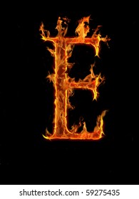 299 Fiery font letter e Images, Stock Photos & Vectors | Shutterstock