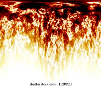 Flaming Wall Fire Stock Illustration 1528920 | Shutterstock