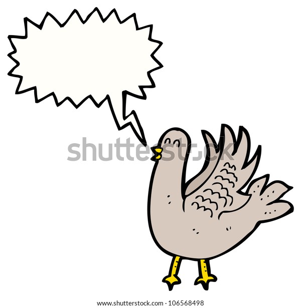 Flapping Bird Cartoon Stock Illustration 106568498 | Shutterstock