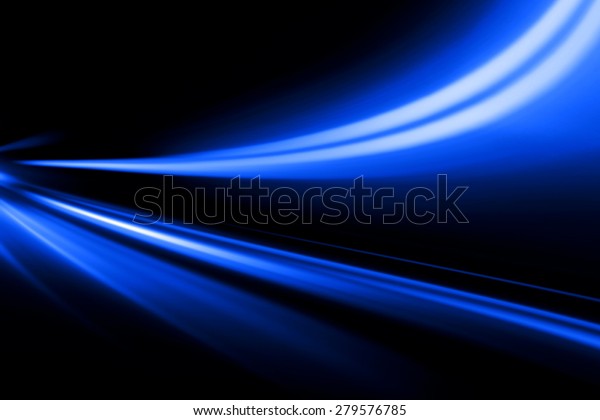 Flash Acceleration Speed Motion On Night Stock Illustration 279576785 ...