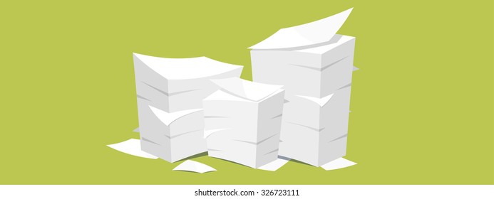 23,153 Stack paper cartoon Images, Stock Photos & Vectors | Shutterstock