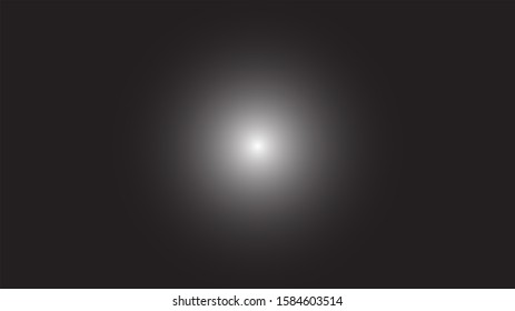 Flat Black Background White Light Inside Stock Illustration 1584603514 ...