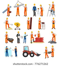 Cartoon Illustration Worker Building Construction Planning Stock Vector ...