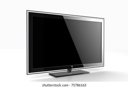 Flat Hdtv Screen Stock Illustration 75786163 | Shutterstock