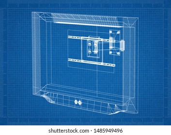 221 3d tv blueprint Images, Stock Photos & Vectors | Shutterstock