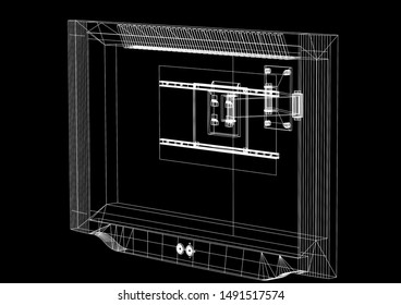 221 3d tv blueprint Images, Stock Photos & Vectors | Shutterstock